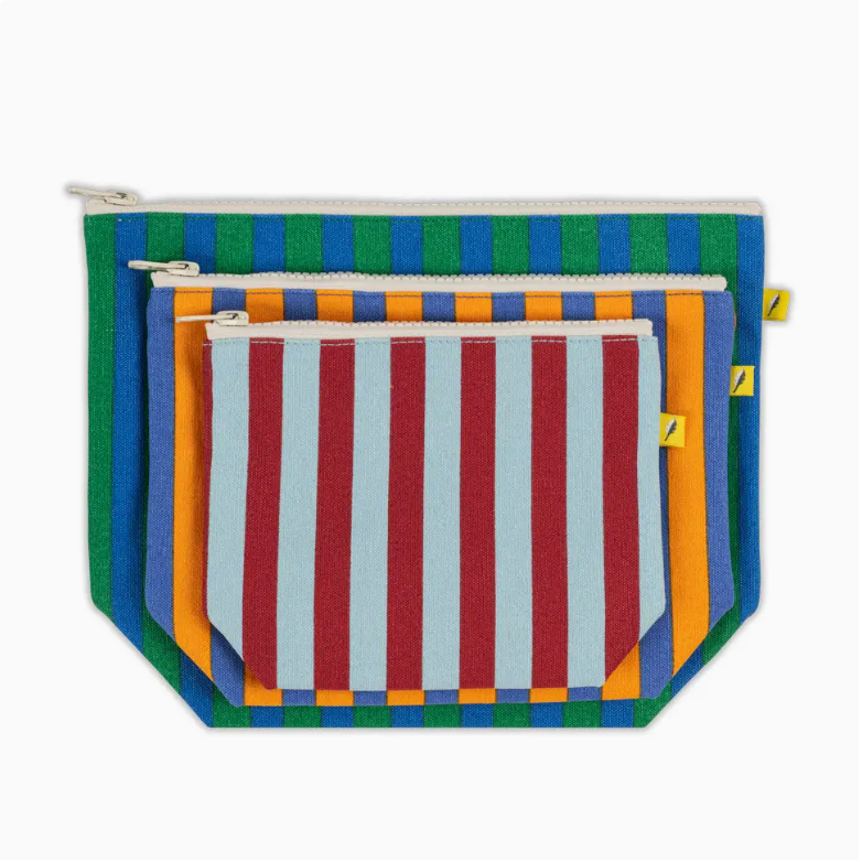 Three Zips Pouch Set – The Youngsters